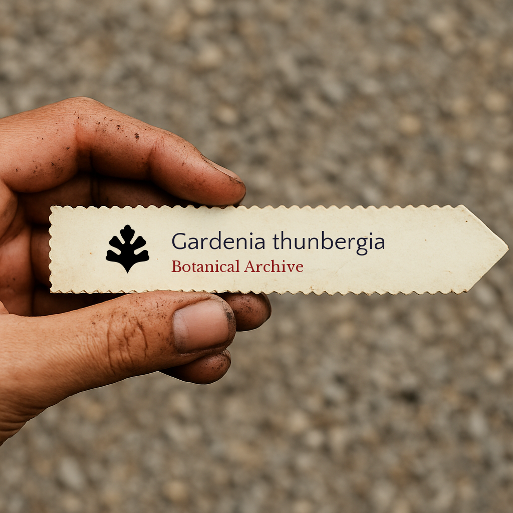 Gardenia thunbergia SEEDS | Buy Quality Seeds for Beautiful Fragrant Blooms
